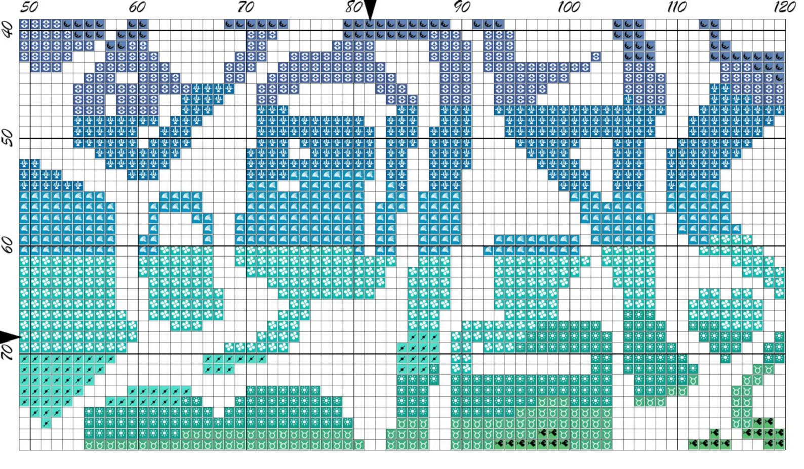 Modern hospital cross-stitch pattern. Cross-stitch pattern - Etsy España