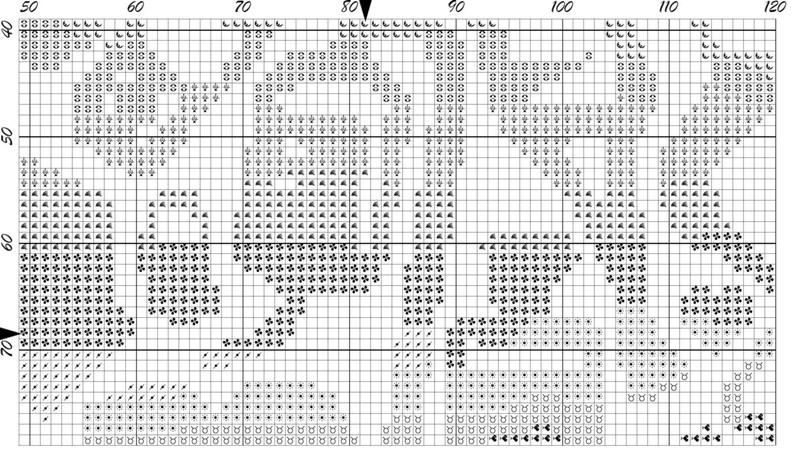 Modern hospital cross-stitch pattern. Cross-stitch pattern - Etsy España