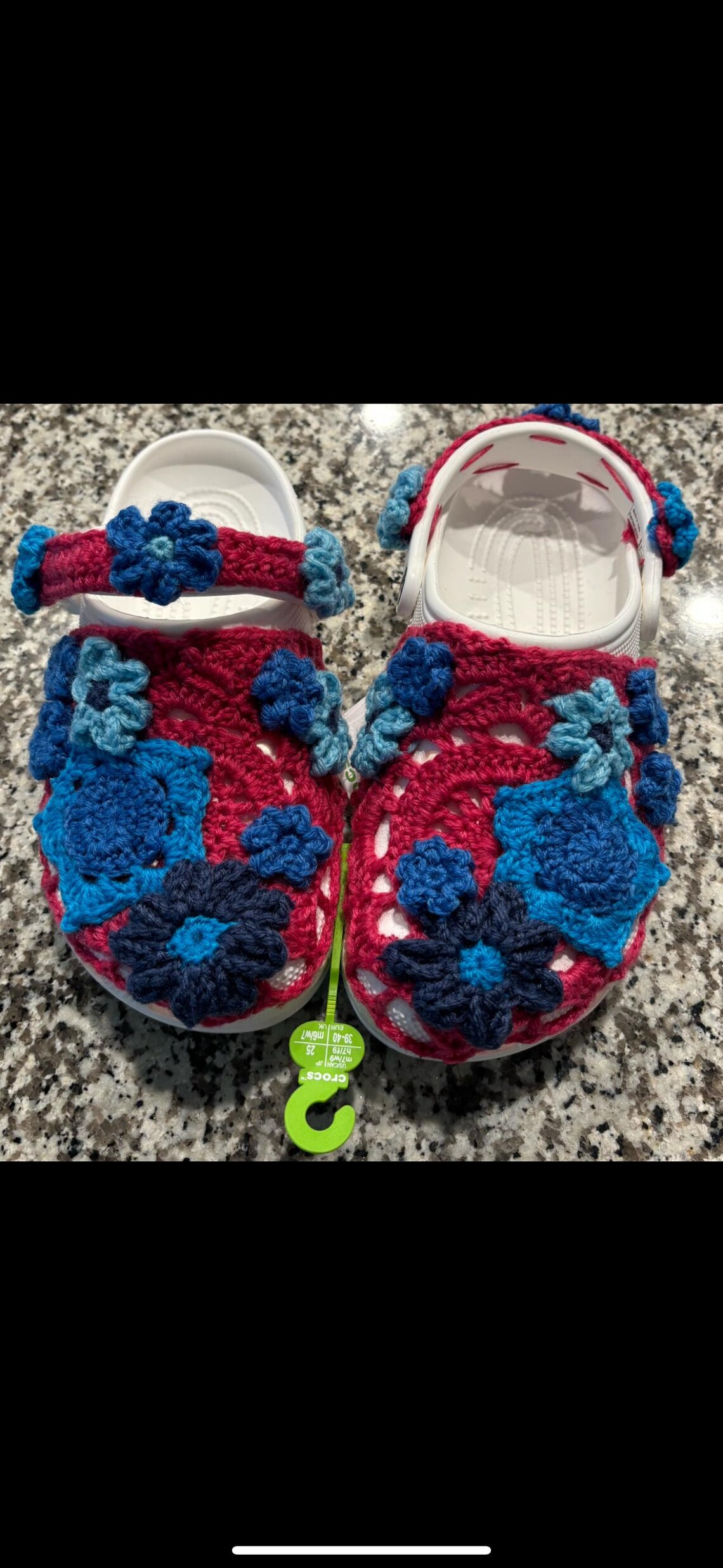 Crochet Crocs-custom Croc Top With Shoe - Etsy