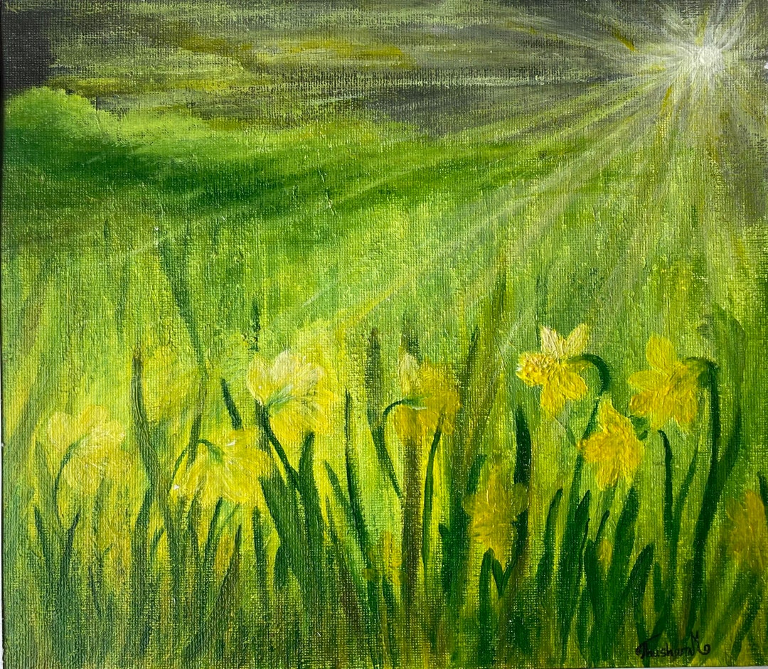 Daffodils, Dancing Daffodils, Spring Time in UK, Yellow Flowers - Etsy