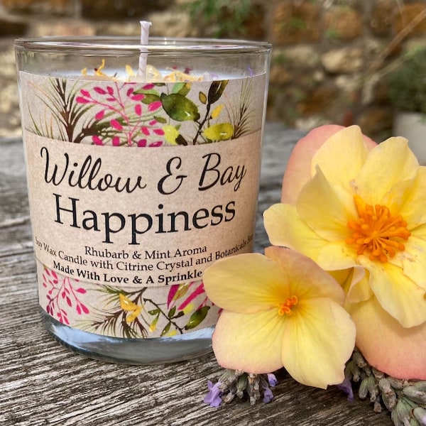 Happiness Candle - Etsy UK