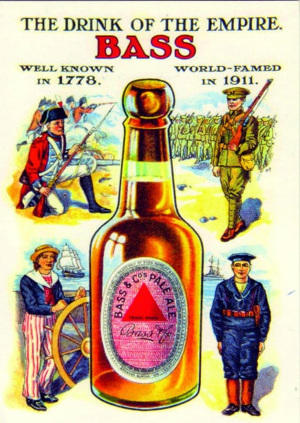 Vintage Historic Reproduction Drink Of Empire Bass Beer Brewery Bass ...