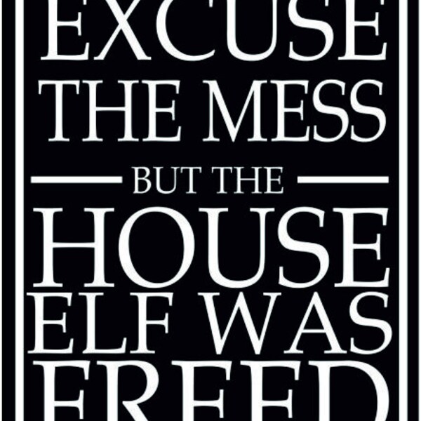 House Elf Poster - Etsy