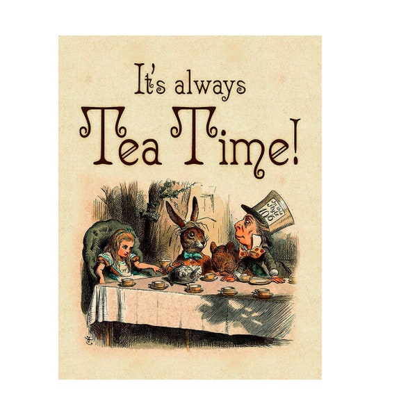 It's Always Tea Time - Etsy