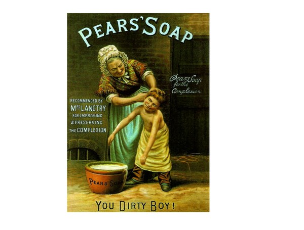Antique Advertising Vintage Print Pear's Soap Poster for Bathroom ...
