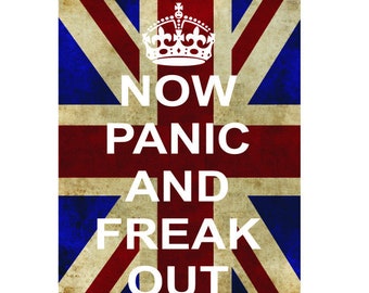 Panic and Freak Out - Etsy