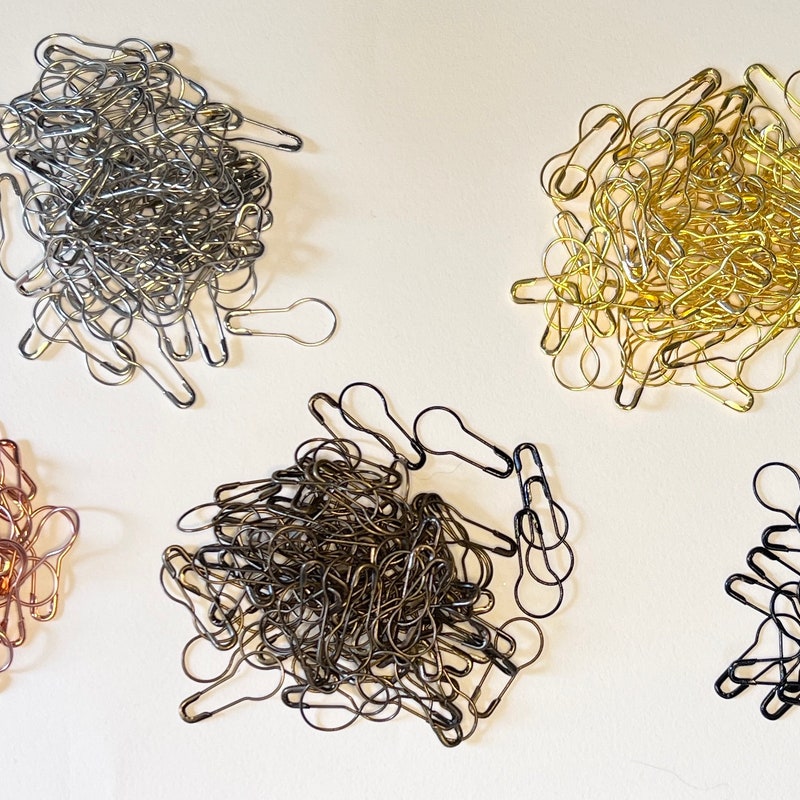Small Safety Pins Gold Metal - Etsy