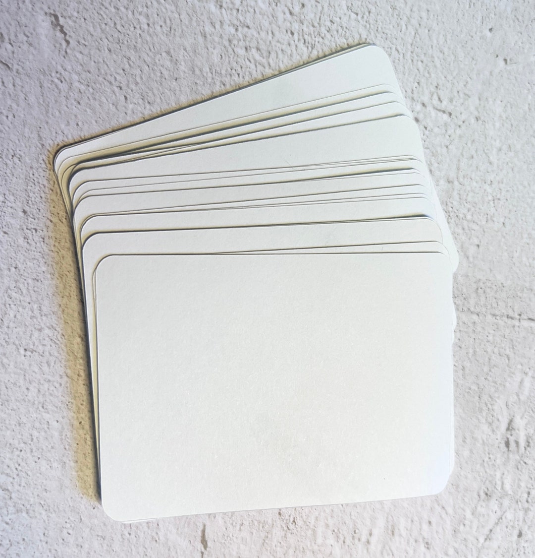 Bright White Rounded Corner Stickers for Planner Cards - Set of 25 (2.5 ...