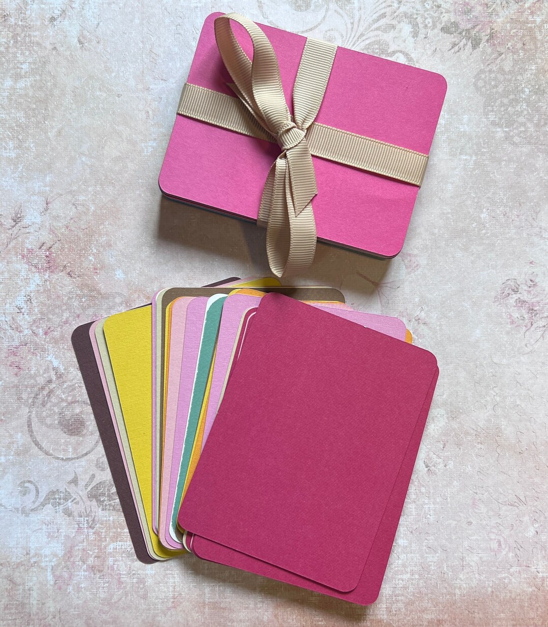 Solid Color Planner Cards: 3x4 Journaling Cardstock, Set of 50 - Etsy