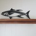 CNC Custom Plasma Cut Tuna Fish Wall Art,metal Wall Hanging,gift for ...