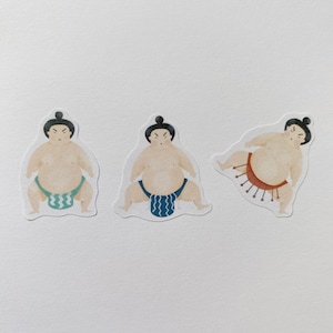 Sumo Wrestlers Stickers / Bullet Journal Stickers / Planner - Etsy
