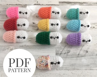 Chill Pill Crochet Pattern - Etsy