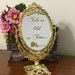 Ornate Mirror With Decal Inscription/tale as Old as Time/fairytale ...