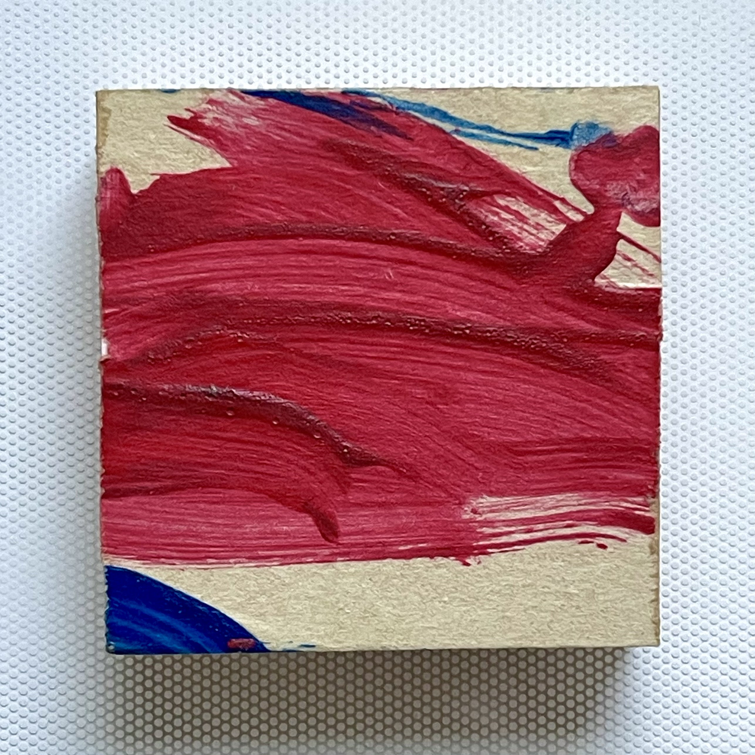 Upcycled Art Block Abstract Kids Art Small Art Piece Home Decor ...