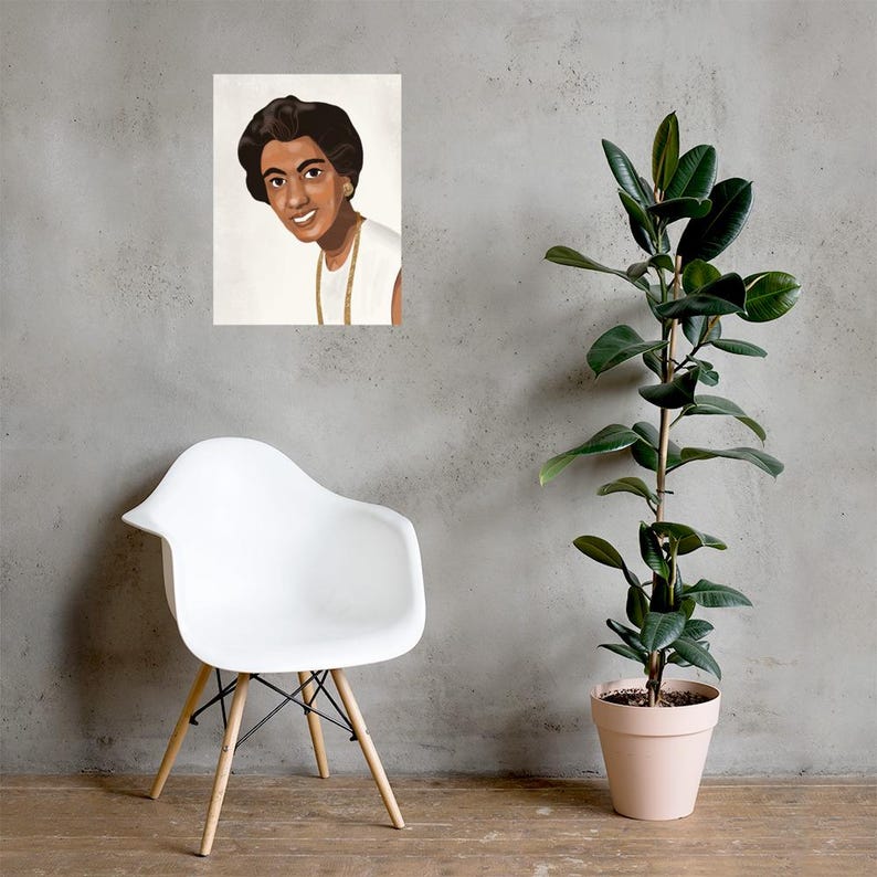 Dr. Marie Maynard Daly - Biochemist - Art Print - Etsy