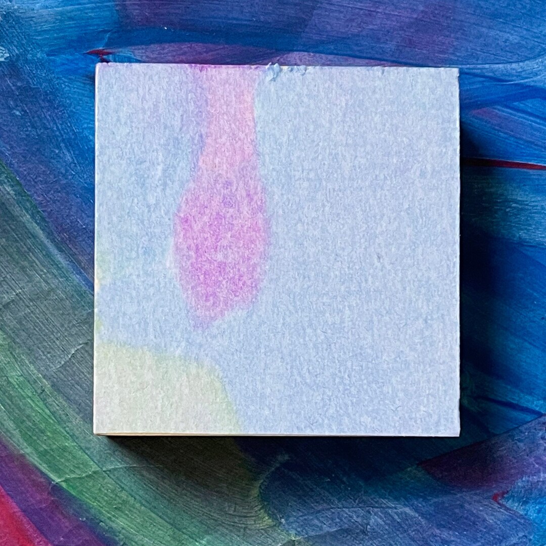 Upcycled Art Block Abstract Kids Art Small Art Piece Home Decor ...