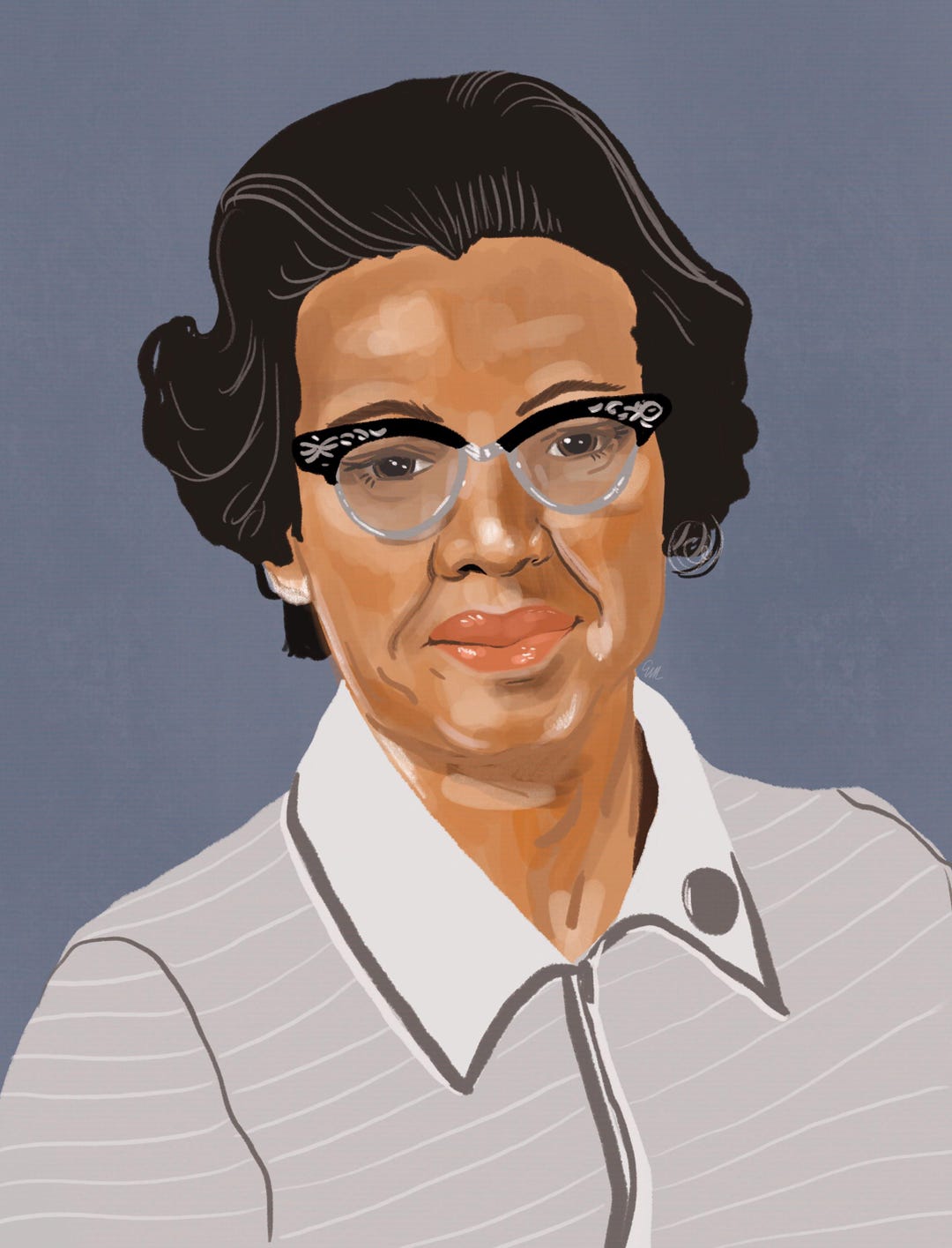 Katherine Johnson — Mathmetician for NASA - Art Print - Etsy