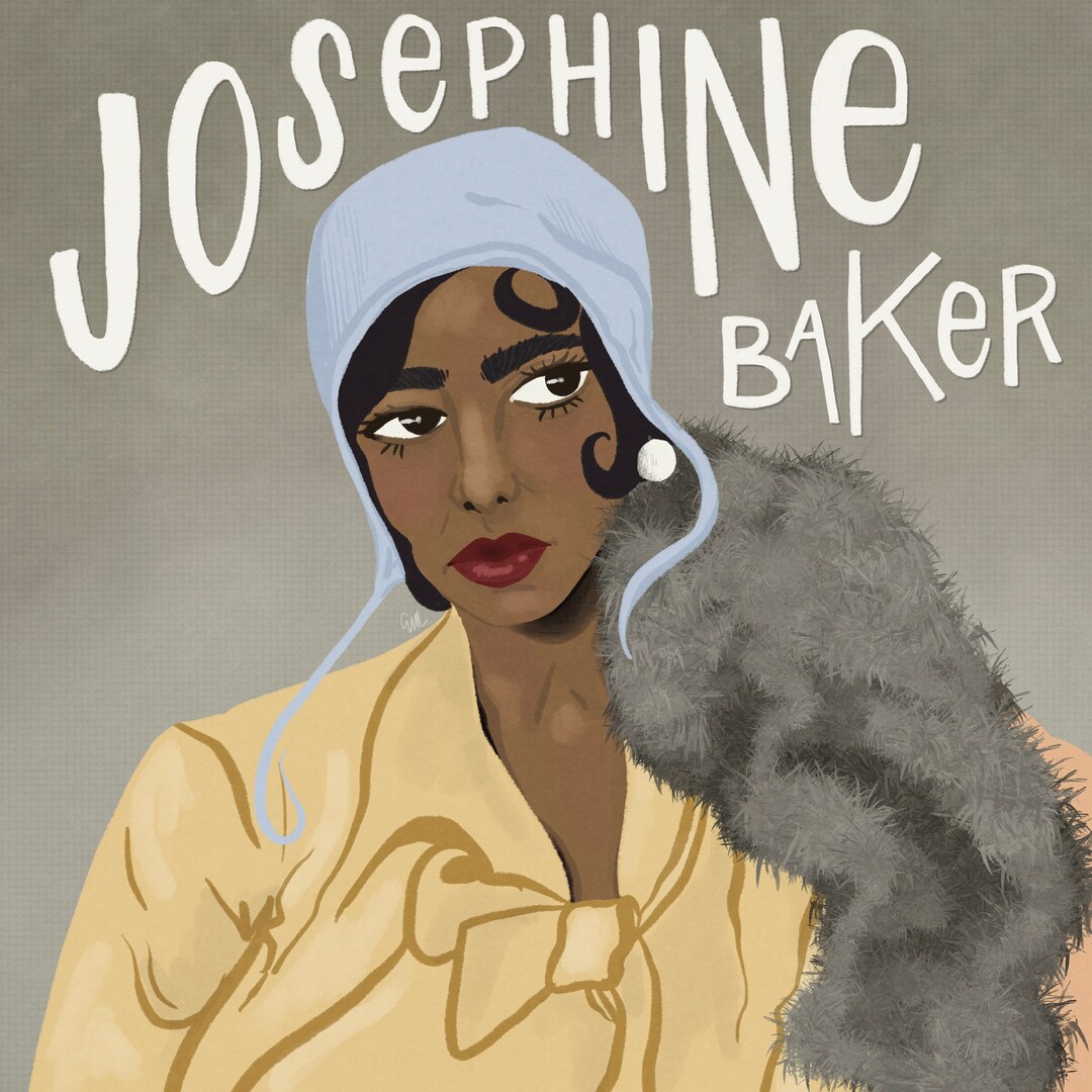 Josephine Baker (WITH NAME) - Etsy