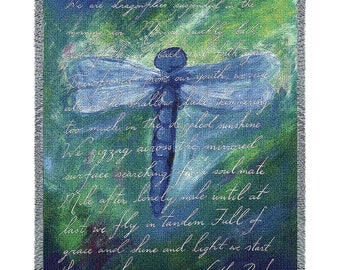 Dragonfly poem | Etsy