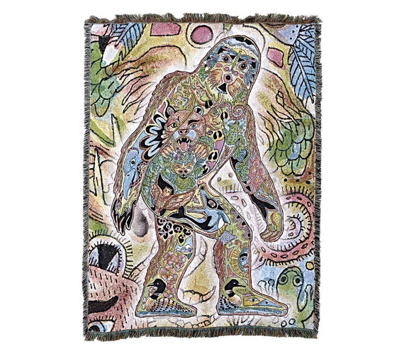 Native American Sasquatch Art