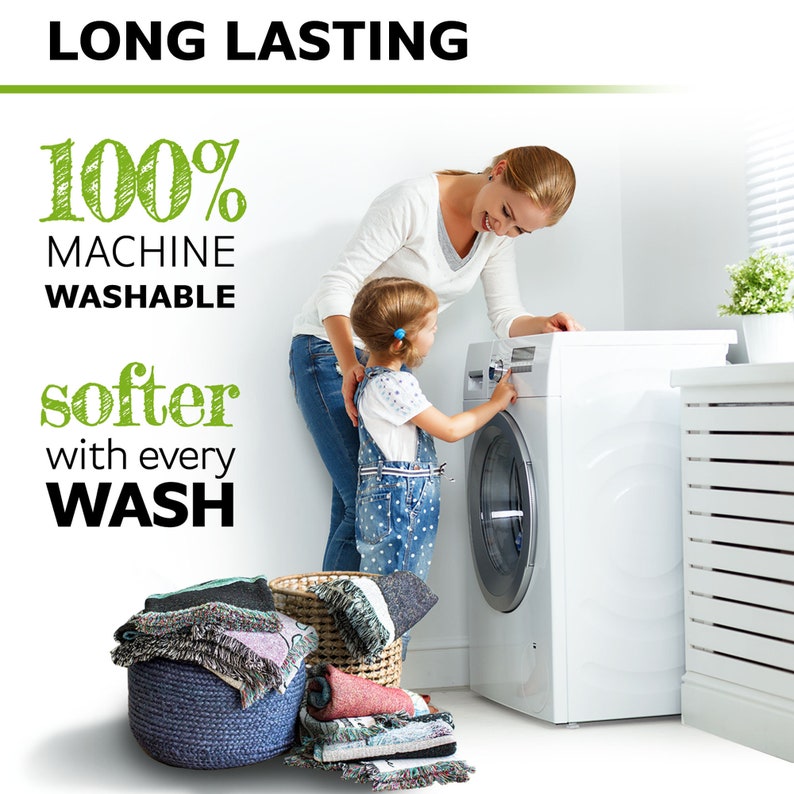 Jolly Santa - Imagine It Images - Cotton Woven Blanket Throw - Made in ...