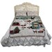 Cape Cod Christmas - Charles Wysocki - Cotton Woven Blanket Throw ...
