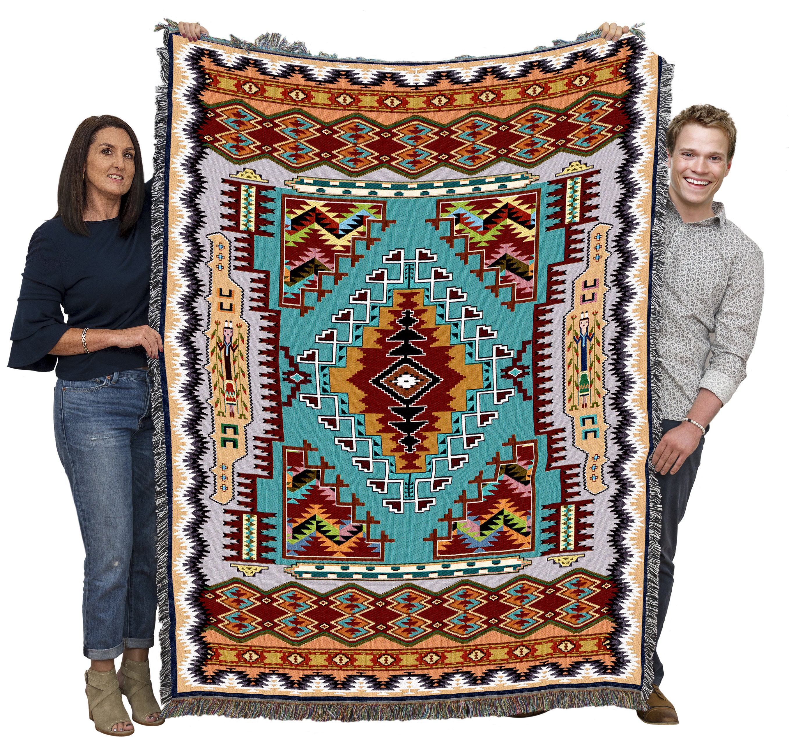 Painted Hills turquoise Southwest Native American Inspired - Etsy