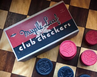 Crown Checkers Game - Etsy