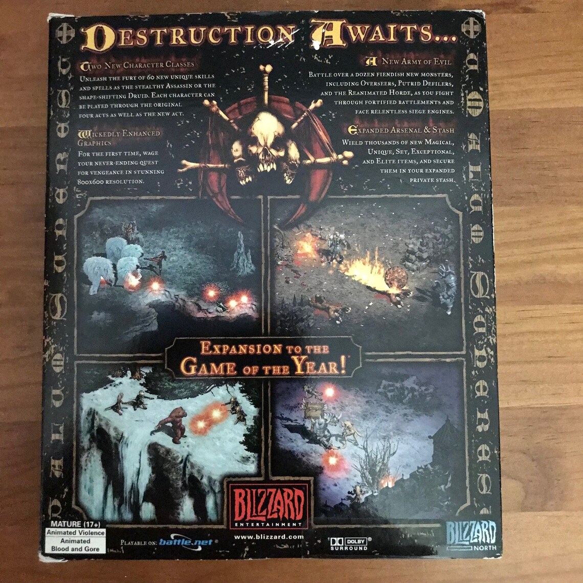 Diablo II Expansion Set Lord of Destruction Blizzard | Etsy