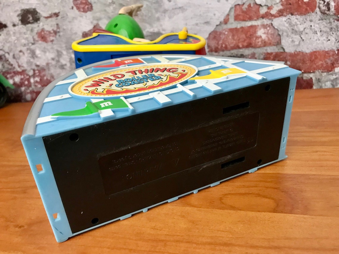 1990s M&m's M and M Candy Dispenser Collectible Wild Thing Roller ...
