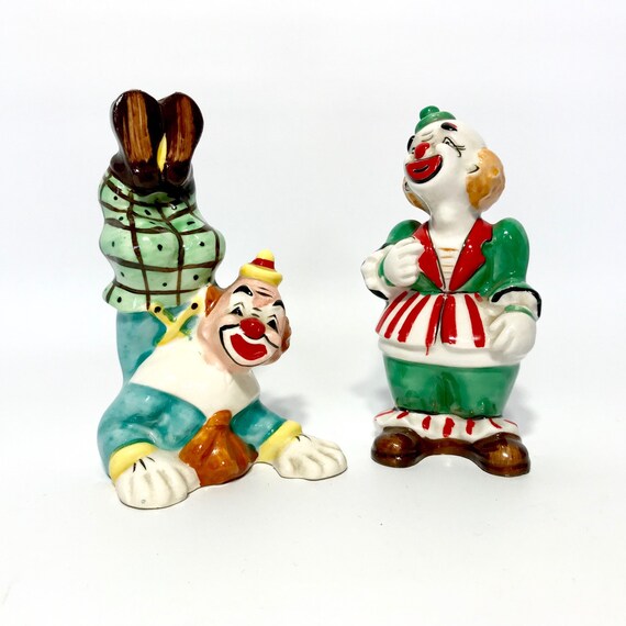 Kitschy Yona Original 1957 Clown Salt and Pepper Shakers Made - Etsy Canada