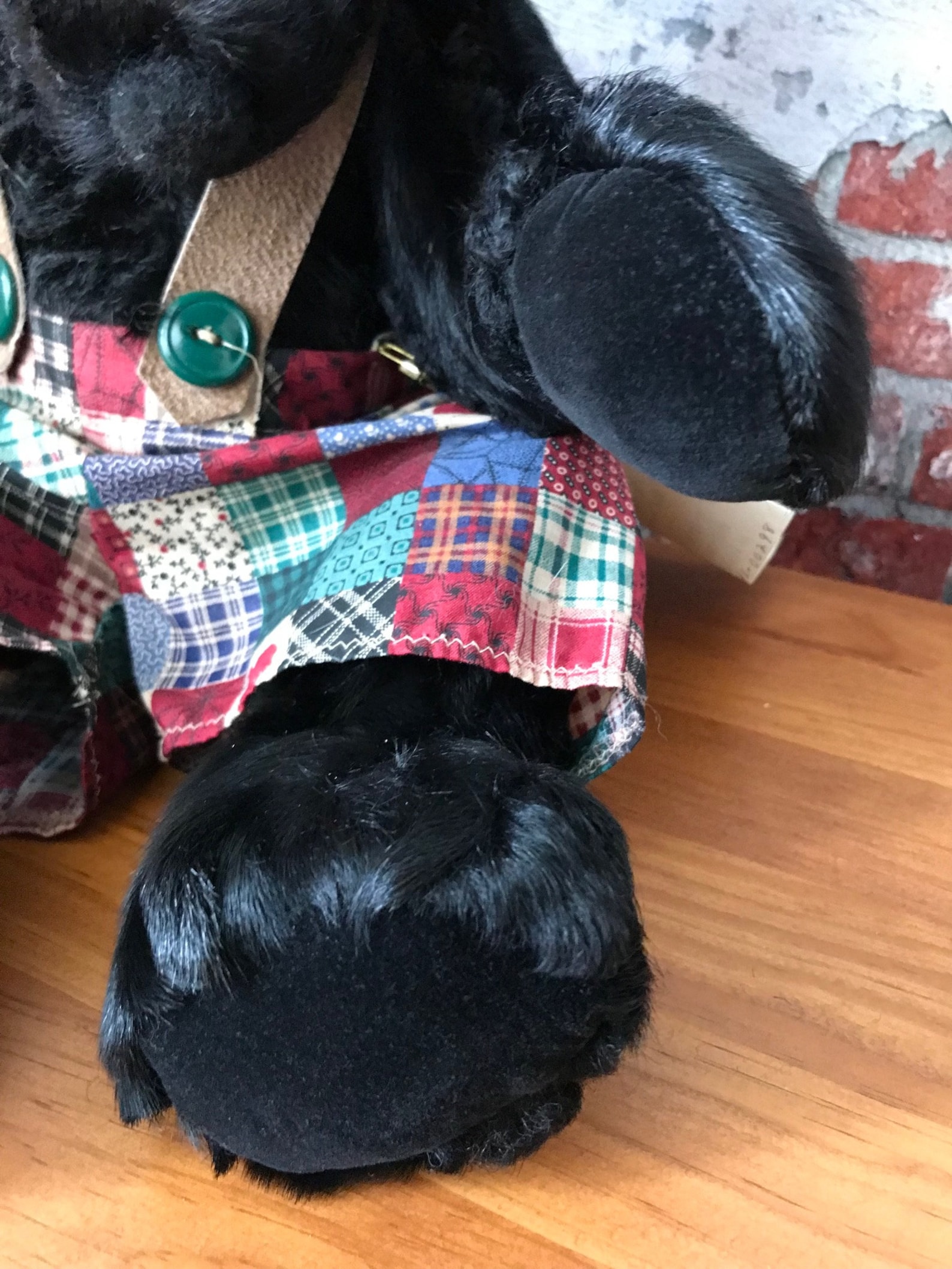 Large 20 Inch Premium Persian Lamb Paw Broadtail Handmade OOAK - Etsy