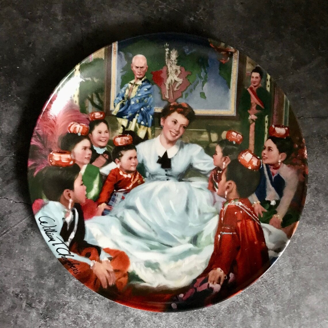 Lof of 4 the King and I Yul Brynner Deborah Kerr Knowles - Etsy