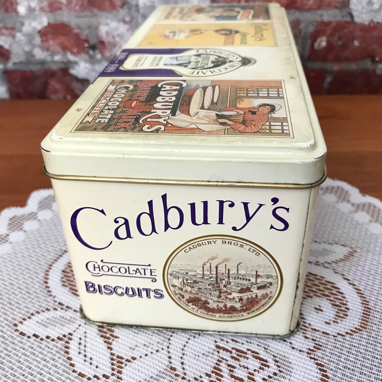 Cadbury 100 Years of Chocolate Covered Biscuits Cookies Collectible ...