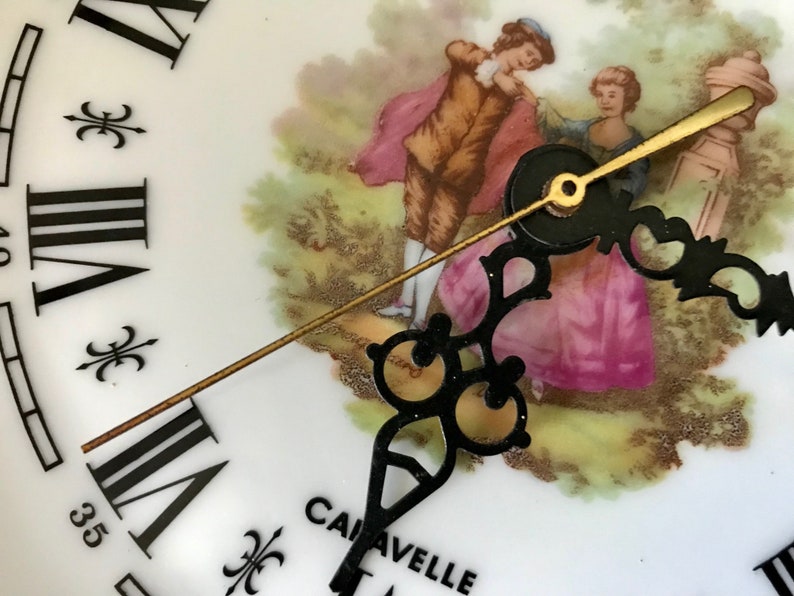 Fragonard Limoges Caravelle 10 Inch Porcelain Wall Clock Le | Etsy