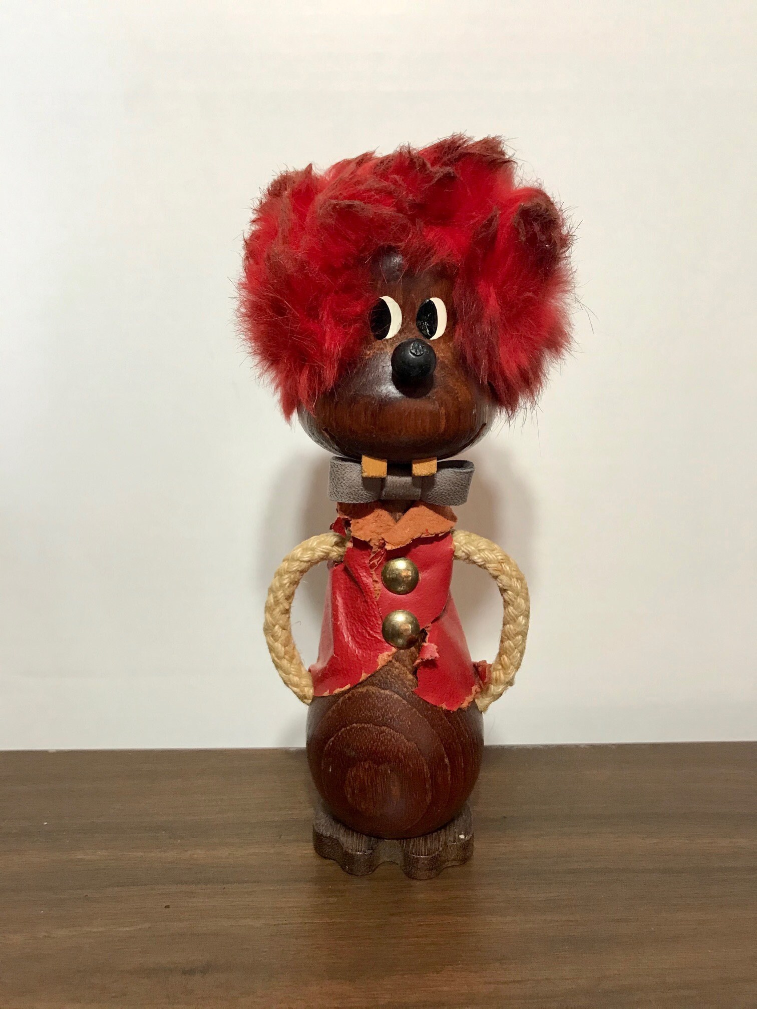 Sallingboe figure Teak troll figure Denmark teak figure troll figure ...