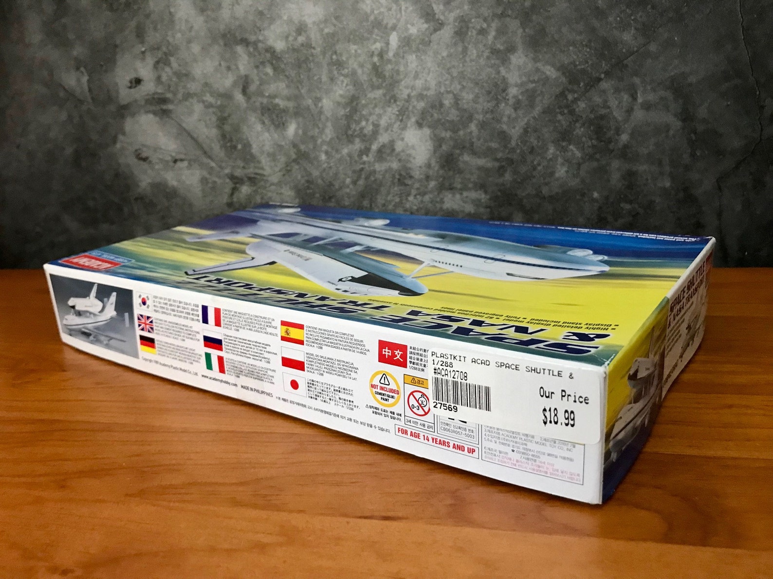 1989 Space Shuttle & NASA Transport Model 1/288th Scale - Etsy