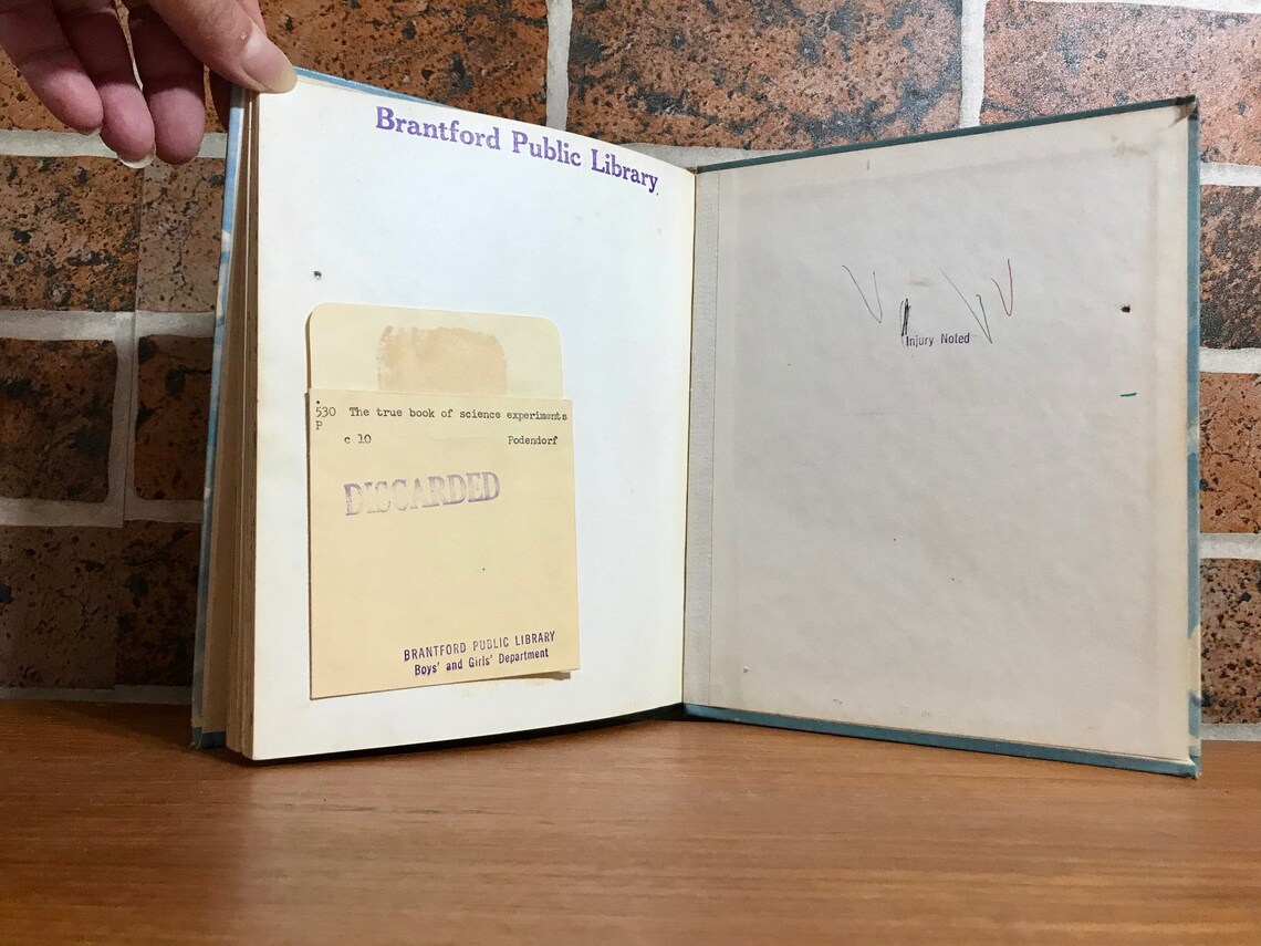 1954 the True Book of Science Experiments Illa Podendorf Mary - Etsy