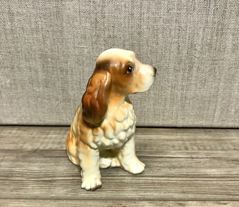 Ceramic Spaniel Figurine Bi-color Bi-colour No Markings - Etsy Canada