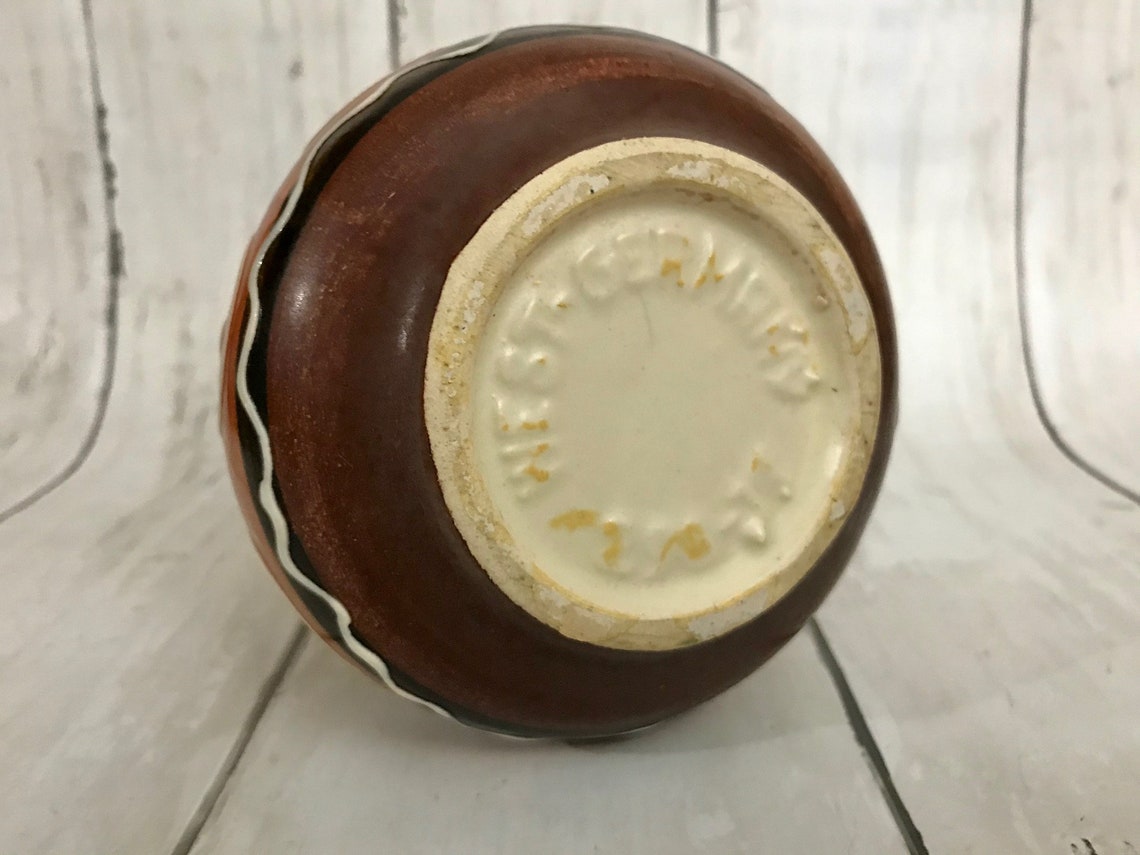 Bay Keramik West German Hand Painted Handgemalt Pottery Vase - Etsy Canada