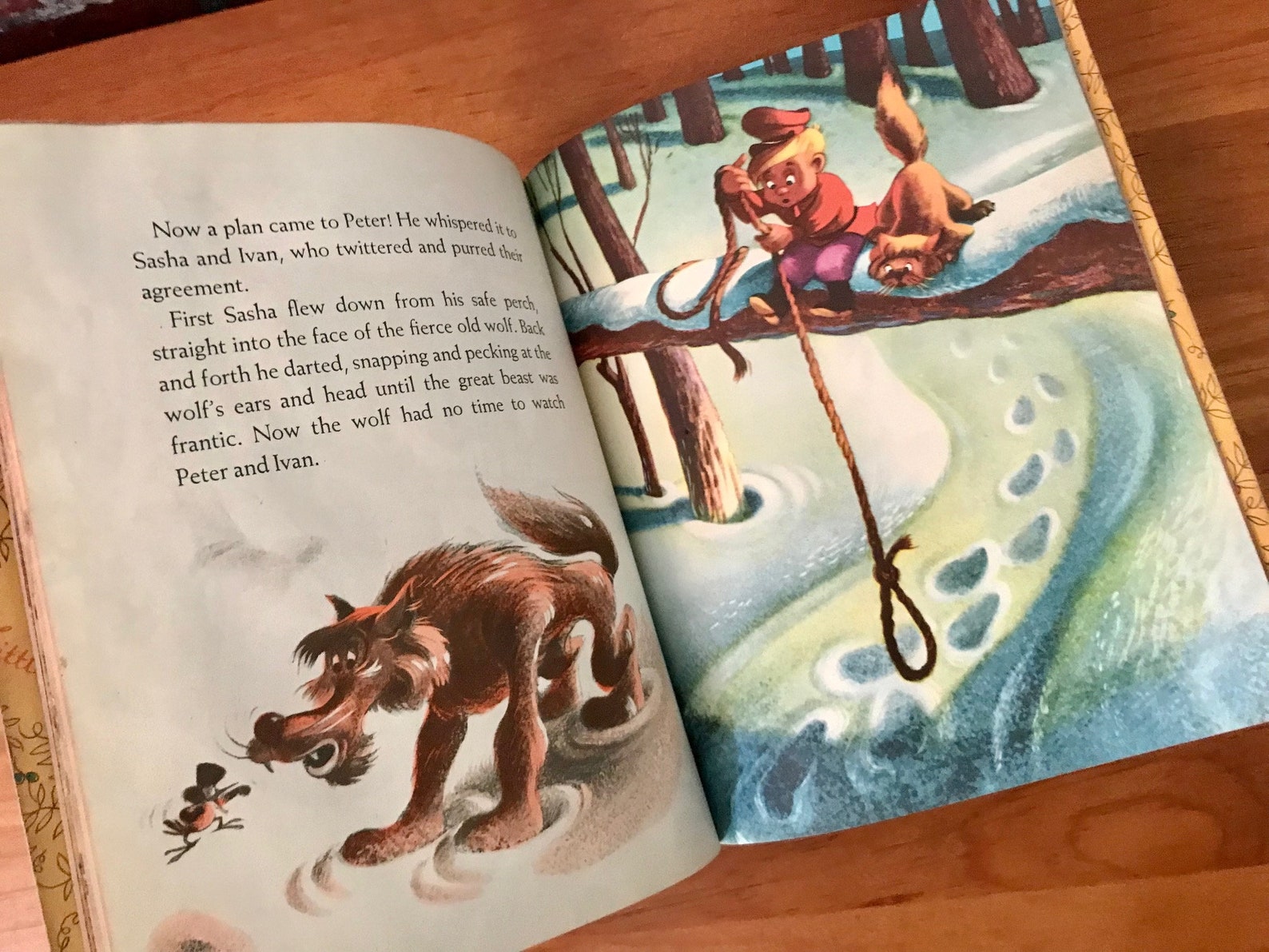 1947 Walt Disney's Peter and the Wolf Little Golden Book - Etsy