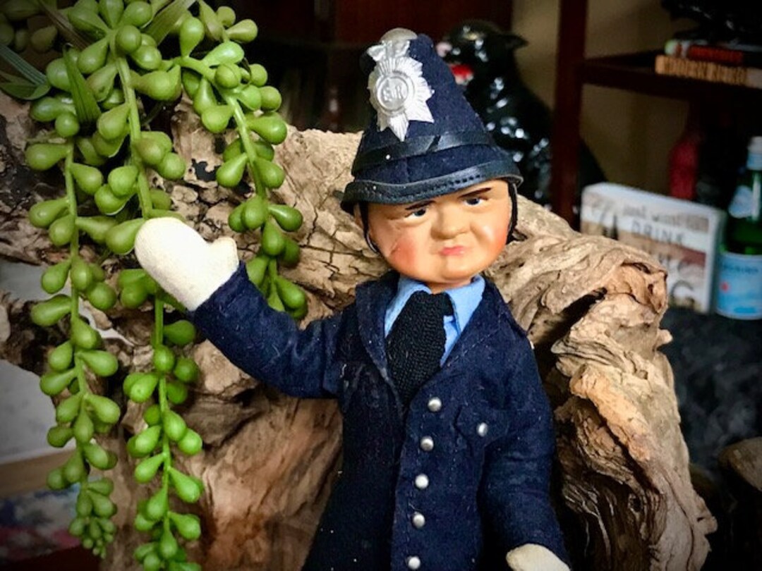 Old Cottage Toys British English Bobby Policeman Doll Vintage ...