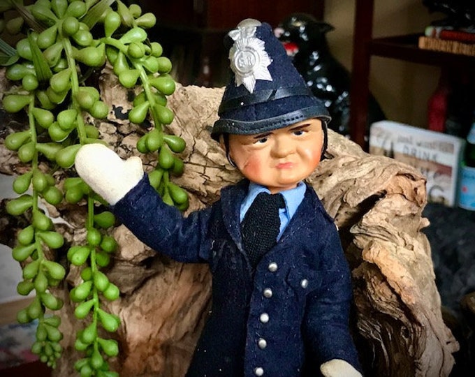 Old Cottage Toys British English Bobby Policeman Doll Vintage ...