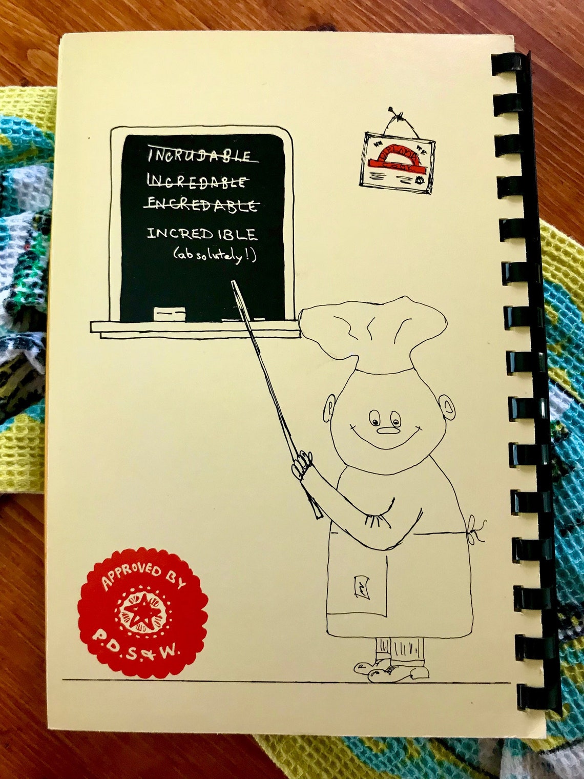 1978 Spiral Bound Something Special Cook Book for College Kids Sheila ...