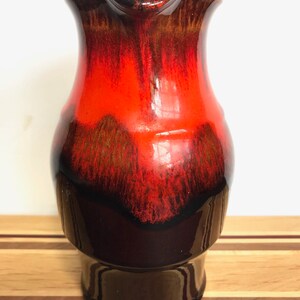 Canadiana Pottery Pitcher Vintage Glazed Clay Alfred Dube 1970s Orange ...