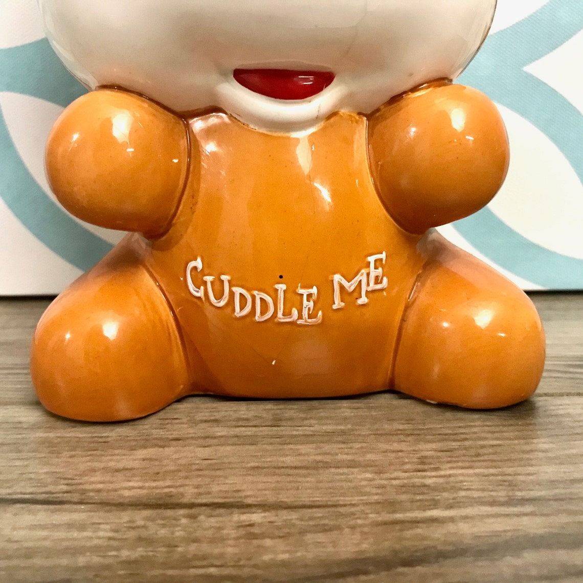 Coin Bank Lovable Dog Puppy Cuddle Me Ceramic Piggy Bank Plush | Etsy