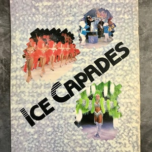 1983 Ice Capades Program Dream World an Iced Delight 1980s Smurfs ...