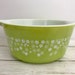 Lot of 2 Pyrex Spring Blossom Green Crazy Daisy 474-B 1.5 QT - Etsy Canada