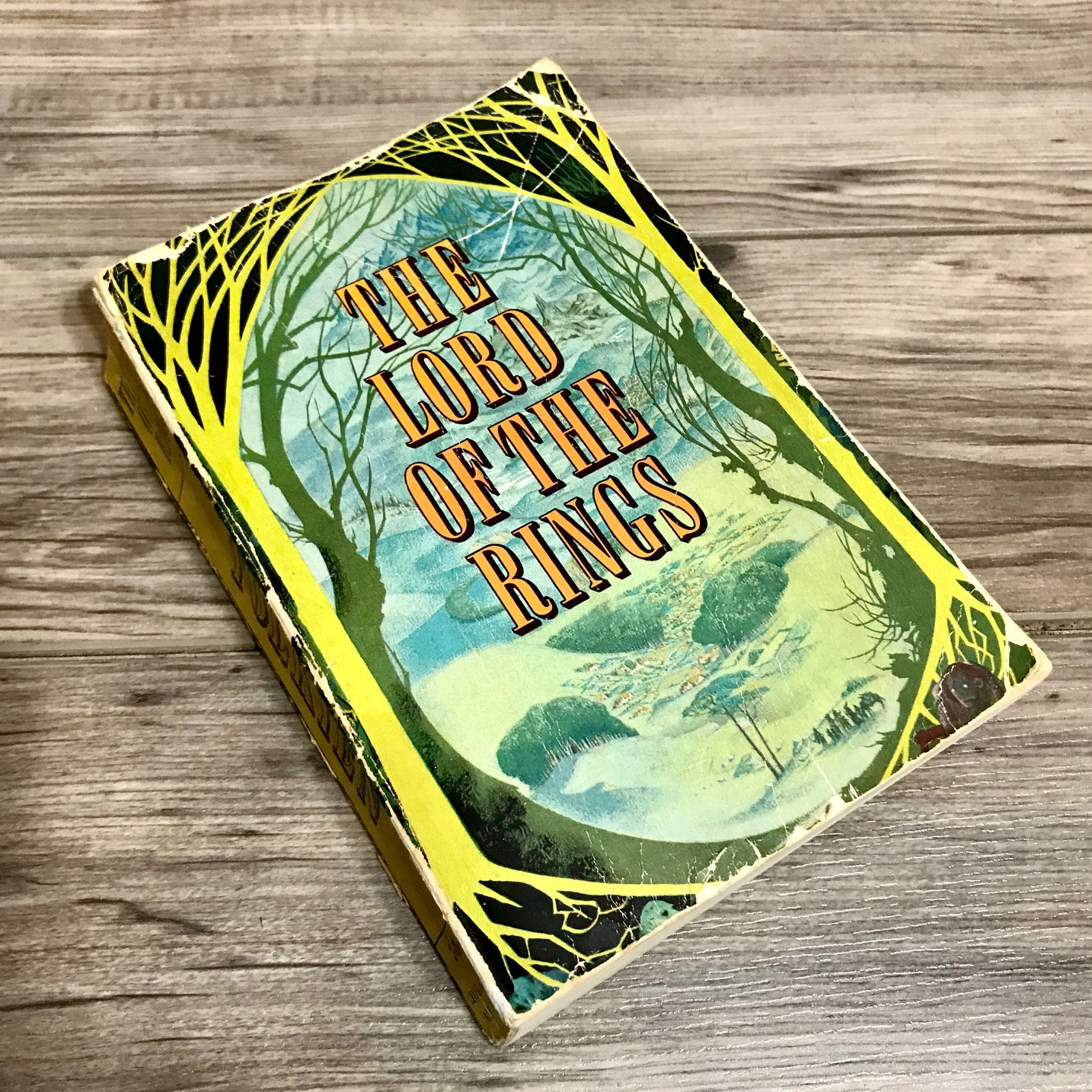 1968 First One Volume Edition Second Impression Lord of the Rings ...