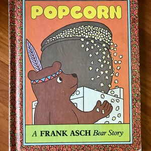 1979 Popcorn A Frank Asch Bear Story Hardcover Parents' - Etsy